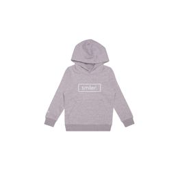 Smiler. Sweatshirt Jungen Gr&ouml;&szlig;e 98/104 graumeliert / wei&szlig;