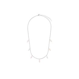 Heideman Kette 'Jane' Damen Gr&ouml;&szlig;e 45 silber / wollwei&szlig;