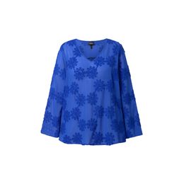 Ulla Popken Bluse Damen Gr&ouml;&szlig;e XL/XXL marine