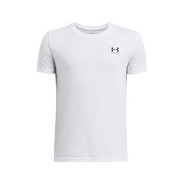 Under Armour Funktionsshirt Jungen Gr&ouml;&szlig;e 158/170 schwarz / wei&szlig;