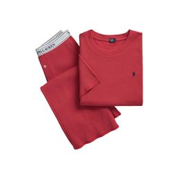 Polo Ralph Lauren Pyjama Damen Gr&ouml;&szlig;e S rot Winterkleid
