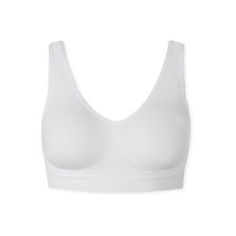 Schiesser Bustier 'Casual Seamless' Damen Gr&ouml;&szlig;e 100 wei&szlig;