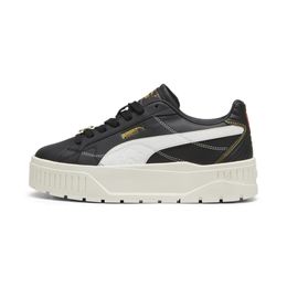 Puma Sneaker 'Karmen II' Damen Gr&ouml;&szlig;e 39 gold / schwarz / wei&szlig;