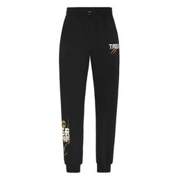 Plein Sport Hose 'Tiger Tokyo' Herren Gr&ouml;&szlig;e 42 gold / schwarz / wei&szlig;