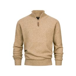 INDICODE Jeans Pullover 'INTrax' Herren Gr&ouml;&szlig;e L beige