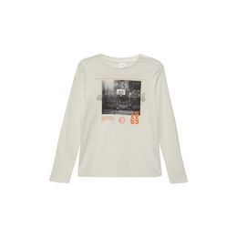 s.Oliver Shirt Jungen Gr&ouml;&szlig;e 164/170 creme / grau / dunkelorange / schwarz