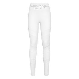 Plein Sport Leggings 'Statement' Damen Gr&ouml;&szlig;e XL schwarz / wei&szlig;