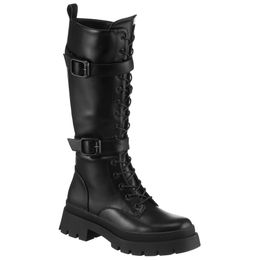 Aniston Schn&uuml;rstiefelette Damen Gr&ouml;&szlig;e 37 schwarz Winterschuhe