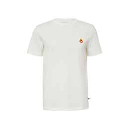 s.Oliver T-Shirt Herren Gr&ouml;&szlig;e L gelb / orangerot / naturwei&szlig;