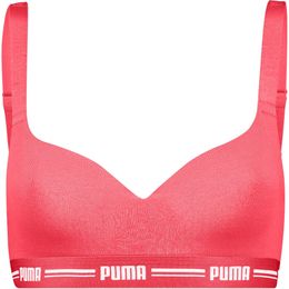 Puma Sport-BH Damen Gr&ouml;&szlig;e 70 melone / wei&szlig;