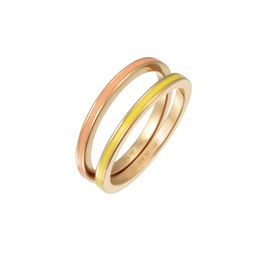 Elli Ring Damen Gr&ouml;&szlig;e 54 gelb / gold / lachs