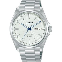 Lorus Analoguhr Herren Gr&ouml;&szlig;e One Size silber / wei&szlig;