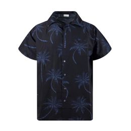 King Kameha Shirt 'Palmshadow' Herren Gr&ouml;&szlig;e XXL schwarz