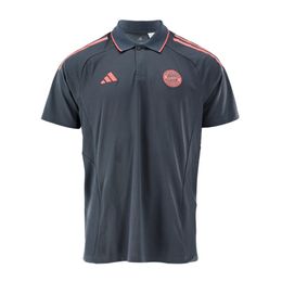 FC Bayern M&uuml;nchen Fc Bayern M&uuml;nchen Poloshirt 'Teamline Coach' Herren Gr&ouml;&szlig;e S navy / basaltgrau / orange