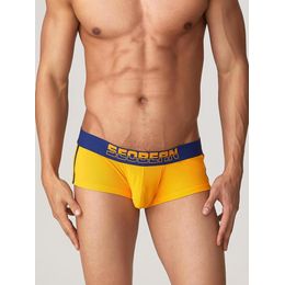 Seobean Boxershorts 'Side Line' Herren Gr&ouml;&szlig;e M gelb