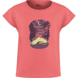Jack Wolfskin T-Shirt Jungen Gr&ouml;&szlig;e 128 navy / neongelb / pink