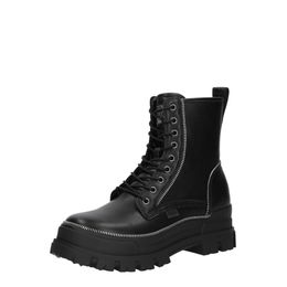 Buffalo Stiefelette 'Aspha' Damen Gr&ouml;&szlig;e 40 schwarz / silber Winterschuhe