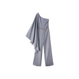 Mango Jumpsuit 'Steph-a' Damen Gr&ouml;&szlig;e XL rauchblau