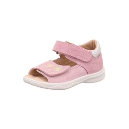 Superfit Sandale 'Polly' Jungen Gr&ouml;&szlig;e 19 gelb / rosa / altrosa / wei&szlig;