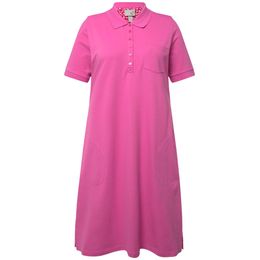 Ulla Popken Kleid Damen Gr&ouml;&szlig;e 62/64 pink Winterkleid