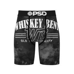 PSD Boxershorts 'Whiskey Old School' Herren Gr&ouml;&szlig;e M schwarz / wei&szlig;