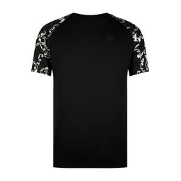 SikSilk T-Shirt Herren Gr&ouml;&szlig;e L schwarz / wei&szlig;