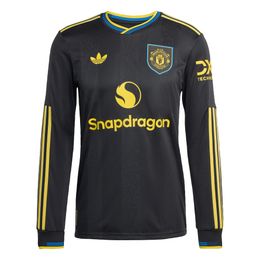 adidas Performance Trikot 'Manchester United 25/26' Herren Gr&ouml;&szlig;e XS azur / gelb / schwarz