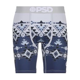 PSD Boxershorts Herren Gr&ouml;&szlig;e XL blau / grau / wei&szlig;