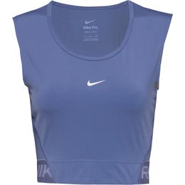 Nike Sporttop 'Nike Pro' Damen Gr&ouml;&szlig;e XL marine / schwarz / wei&szlig;