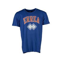 Errea Republic T-Shirt Herren Gr&ouml;&szlig;e XXL blau / rotmeliert / wei&szlig;