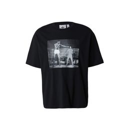 Adidas Originals Textil T-Shirt 'Kick' Gr&ouml;&szlig;e XXL gelb / grau / hellgrau / schwarz