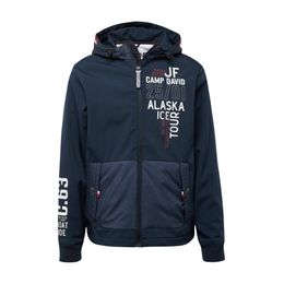 CAMP DAVID Jacke 'Alaska Ice Tour' Herren Gr&ouml;&szlig;e L navy / rot / wei&szlig;