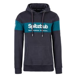 Spitzbub Sweatshirt Herren Gr&ouml;&szlig;e S blau / schwarz / wei&szlig;