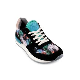 Inkkas Sneaker low 'Inkkas Spirit Bear Vegan Sneaker &ndash; Handgefertigter Damen-Sneaker aus veganem Leder' Damen Gr&ouml;&szlig;e 40 bunt