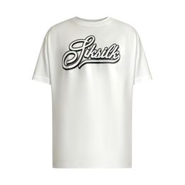 SikSilk T-Shirt Herren Gr&ouml;&szlig;e M schwarz / wei&szlig;