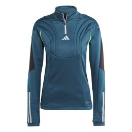 adidas Performance Sportshirt 'Tiro 23 Competition' Damen Gr&ouml;&szlig;e M/L cyanblau / limette / schwarz / wei&szlig;