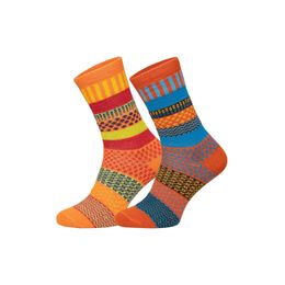 Homeofsocks Socken 'HOS2299' Damen Gr&ouml;&szlig;e 35/38 orange