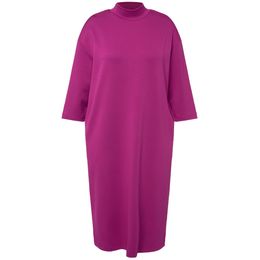 Ulla Popken Kleid Damen Gr&ouml;&szlig;e 50/52 rotviolett Winterkleid