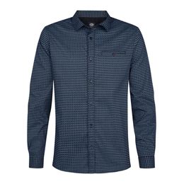 PETROL INDUSTRIES Hemd Herren Gr&ouml;&szlig;e XL navy / oliv / schwarz