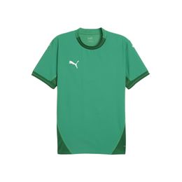 Puma Funktionsshirt 'TeamFinal' Herren Gr&ouml;&szlig;e XXL tanne / dunkelgr&uuml;n / wei&szlig;
