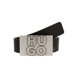 Hugo G&uuml;rtel Herren Gr&ouml;&szlig;e 100 schwarz / silber