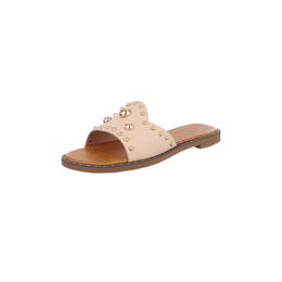 Ital-Design Pantolette Damen Gr&ouml;&szlig;e 41 beige