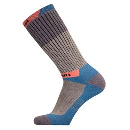 UphillSport Sportsocken 'HETTA' Herren Gr&ouml;&szlig;e 35/38 azur / grau / dunkelgrau / orange