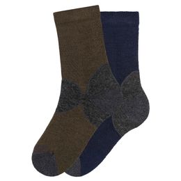 Bench Sportsocken Damen Gr&ouml;&szlig;e 39/42 marine / dunkelgrau / oliv