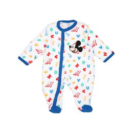 Disney Schlafanzug 'Mickey Mouse' Jungen Gr&ouml;&szlig;e 86 blau / rot / schwarz / wei&szlig;