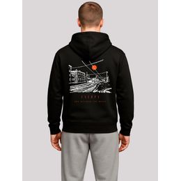 F4NT4STIC Pullover 'Escape Discover the World Town Train Station' Herren Gr&ouml;&szlig;e L hummer / schwarz / wei&szlig;