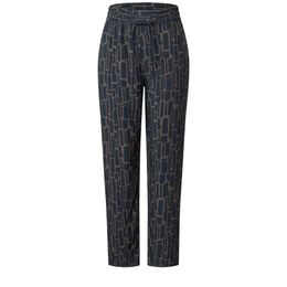 Street One Hose 'Bonny' Damen Gr&ouml;&szlig;e 32 navy / taupe