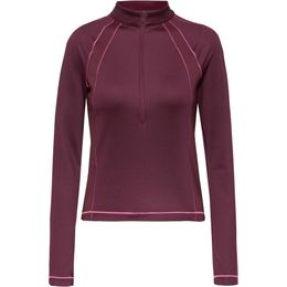 Under Armour Funktionsshirt 'Cold Gear' Damen Gr&ouml;&szlig;e XS dunkellila