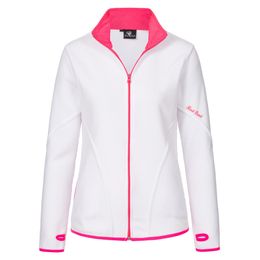 Rock Creek Fleecejacke Damen Gr&ouml;&szlig;e M purpur / wei&szlig;