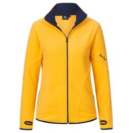 Rock Creek Fleecejacke Damen Gr&ouml;&szlig;e XS navy / gelb